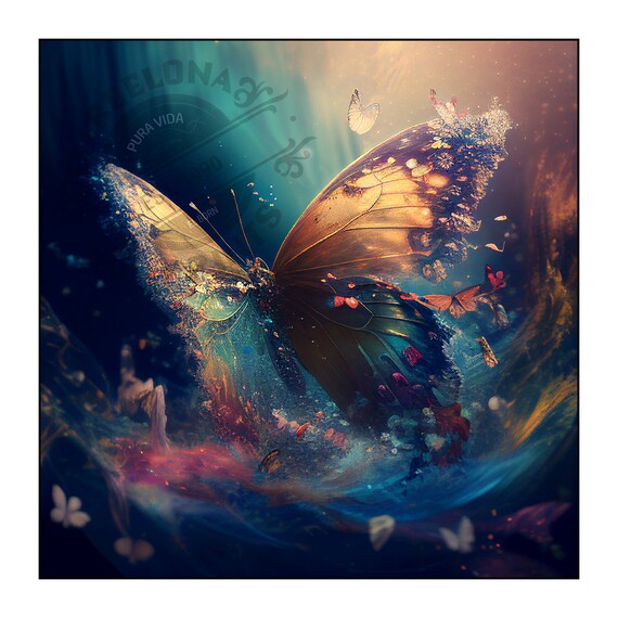 Beautiful Butterfly Flying