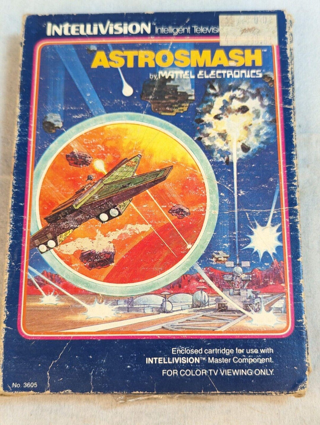 Astrosmash Intellivision, 1981 W Box, Manual and Controlller Insert - Etsy