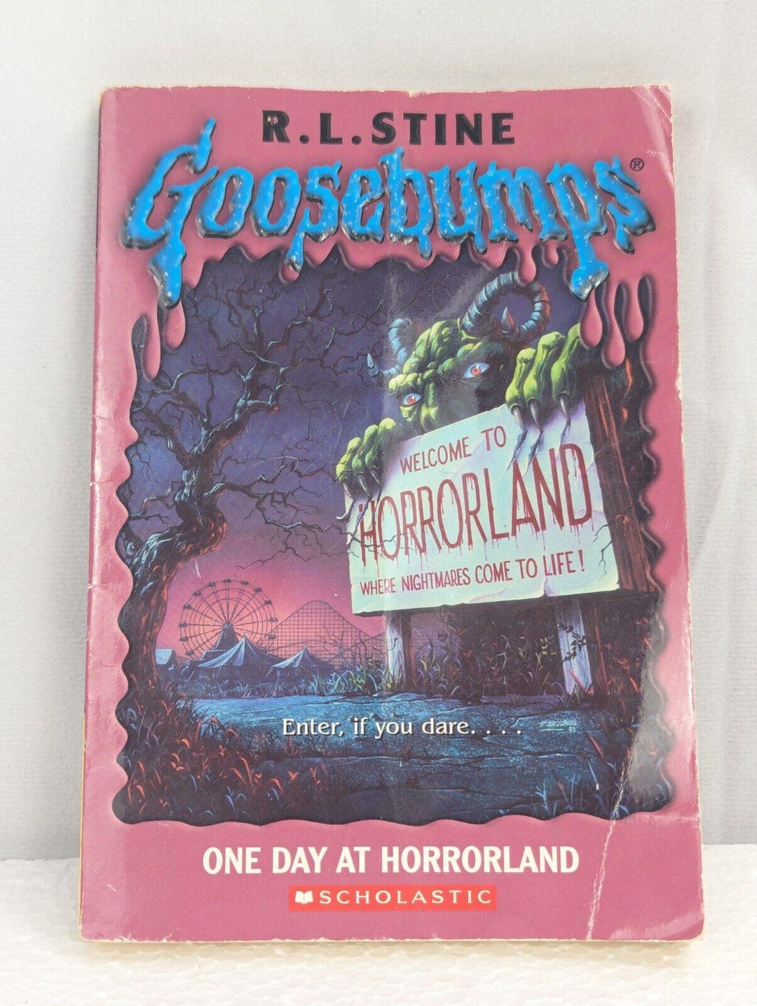 Goosebumps 16 One Day at Horrorland 1st Edition, 2nd Print 1994 ...
