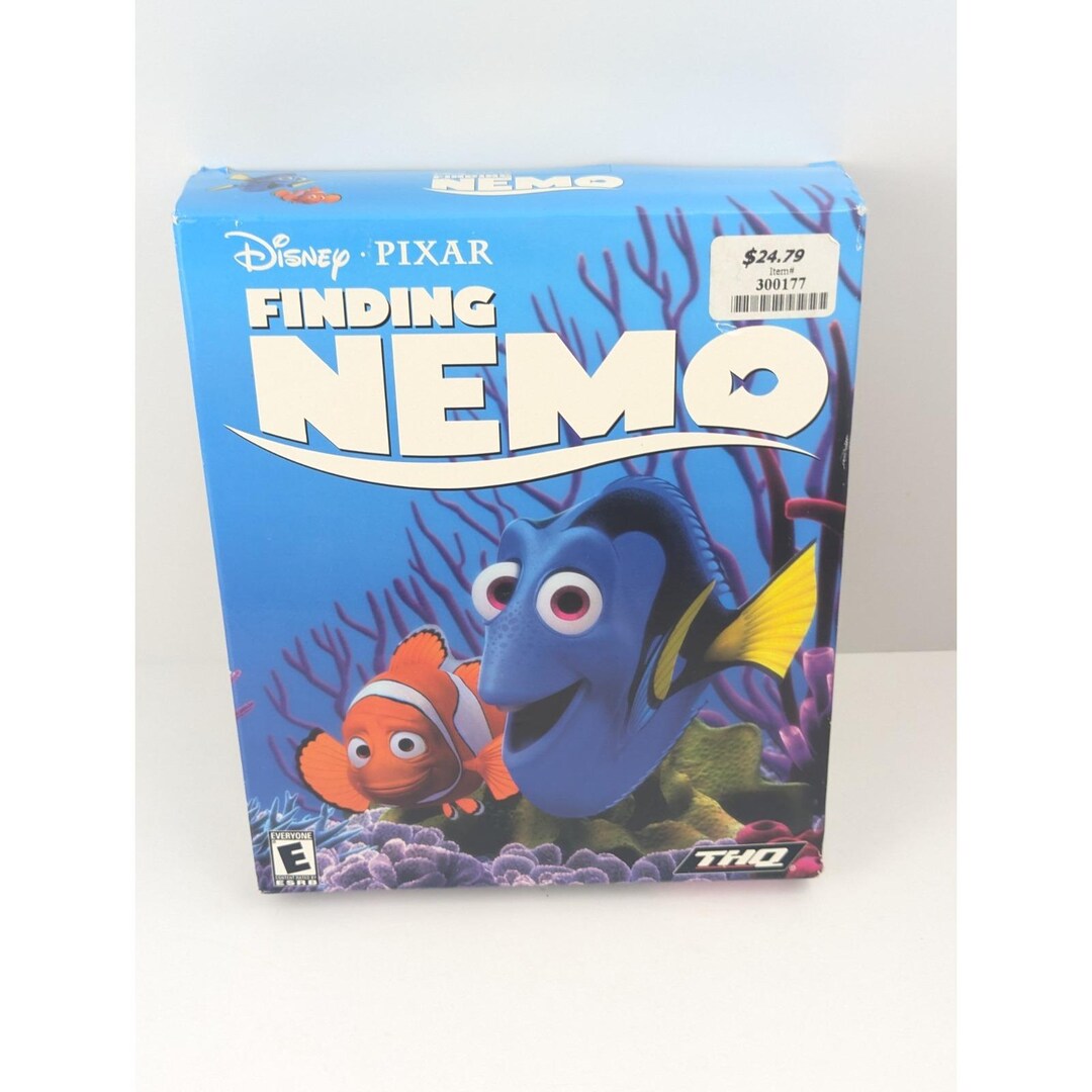 Disney Finding Nemo (pc CD-ROM) Big Box – Factory Sealed – NIB – Pixar ...