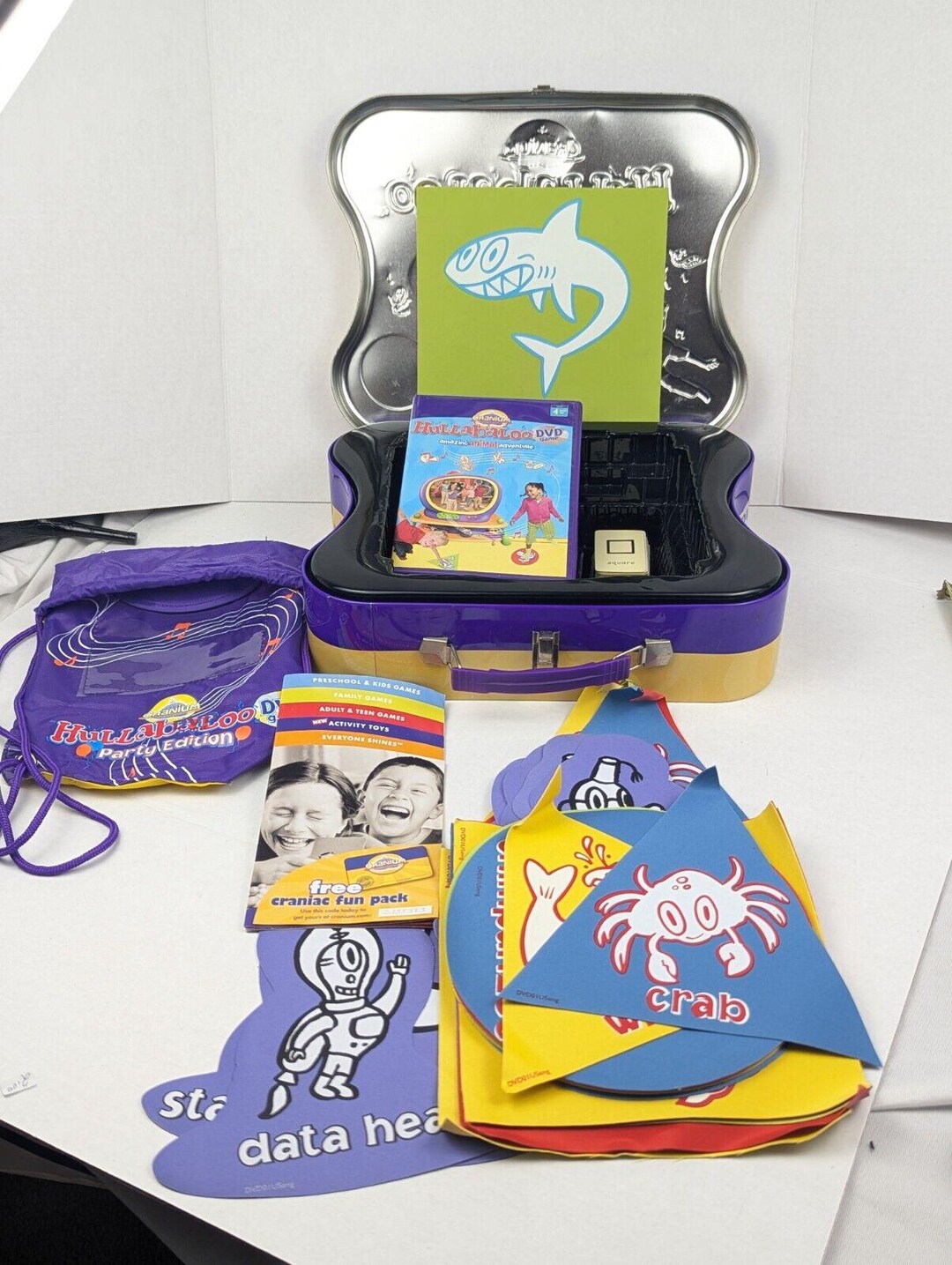 Cranium Hullabaloo Amazing Animal Adventure DVD Game (2005) Tin Case ...