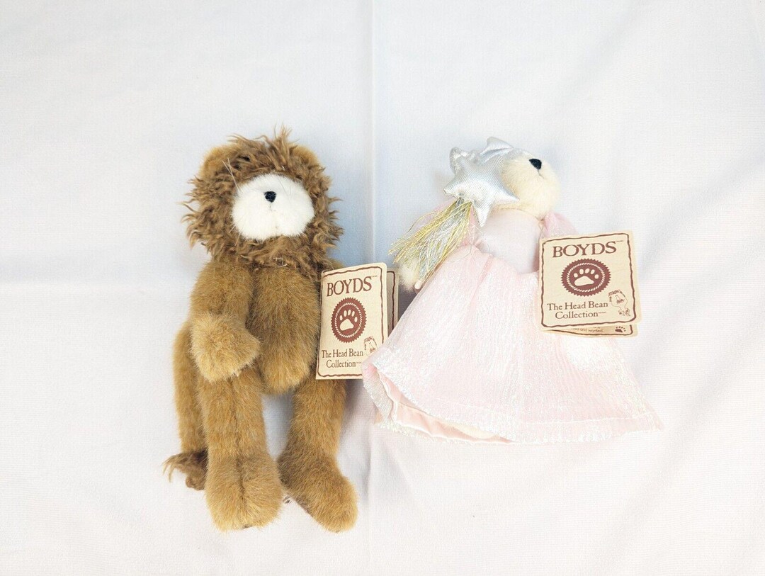 Boyds Bear Wizard of Oz Glinda the Good Witch & Lion 8 Plush W / Tag - Etsy