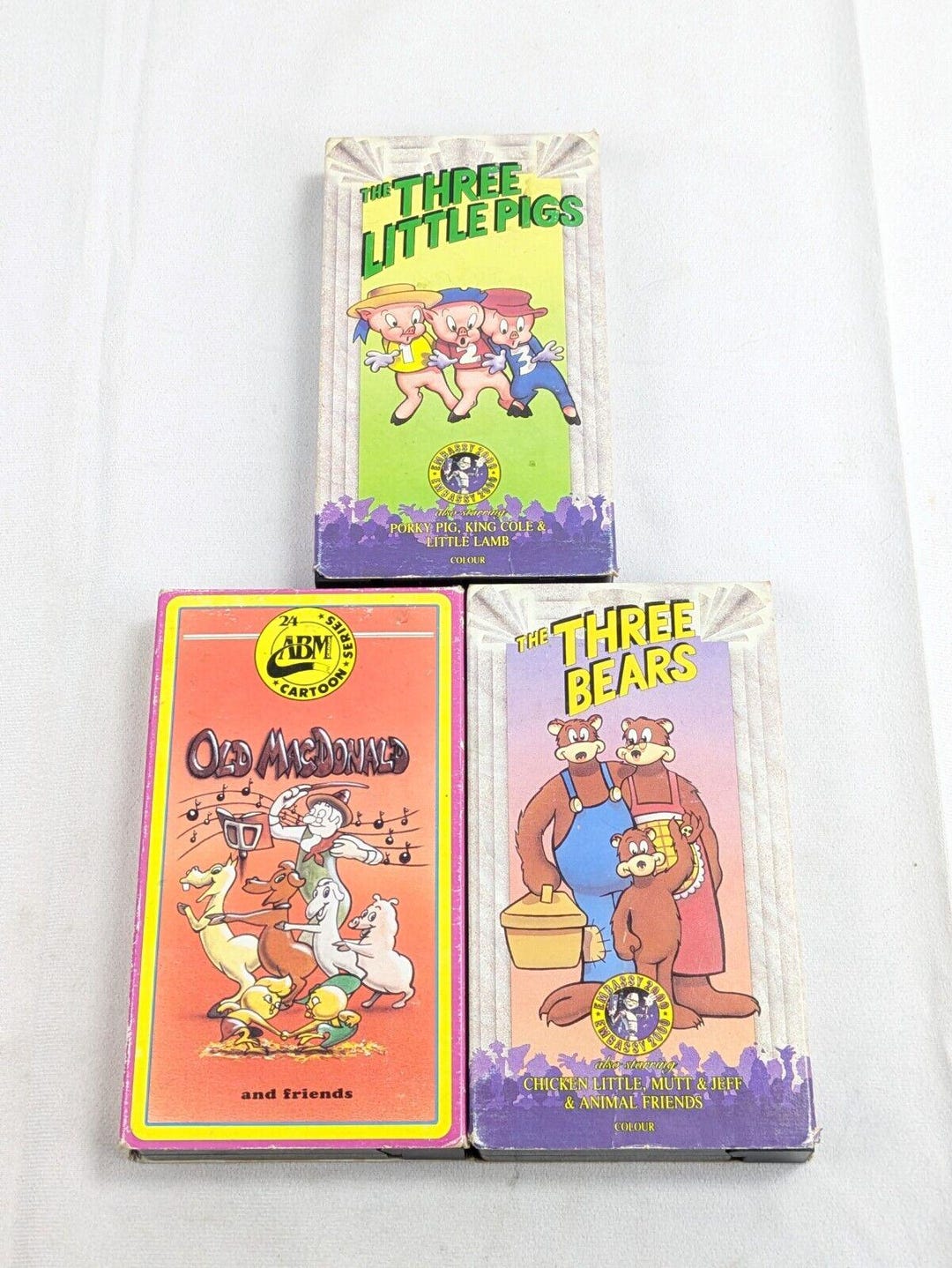 Cartoon Fairy Tale Classics VHS Lot - Etsy