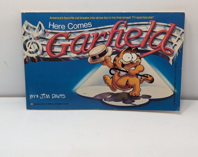 Garfield - Here Comics Garfield (color) - Etsy