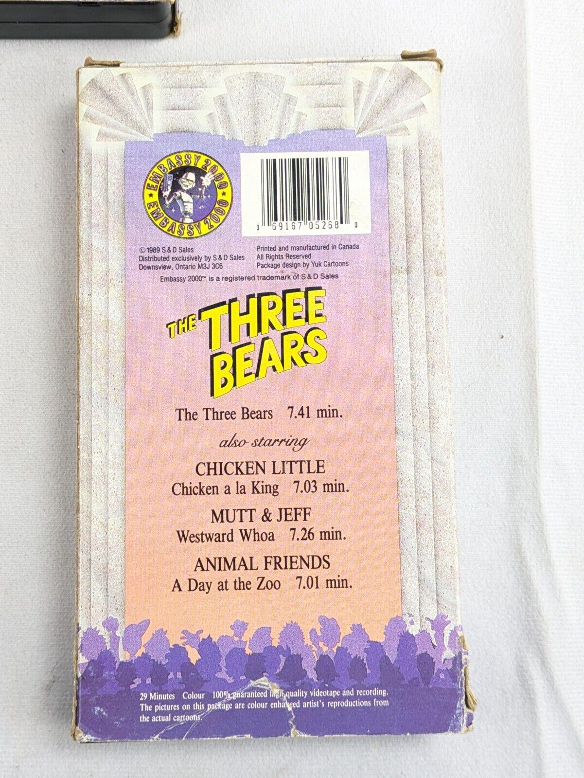 Cartoon Fairy Tale Classics Vhs Lot Etsy