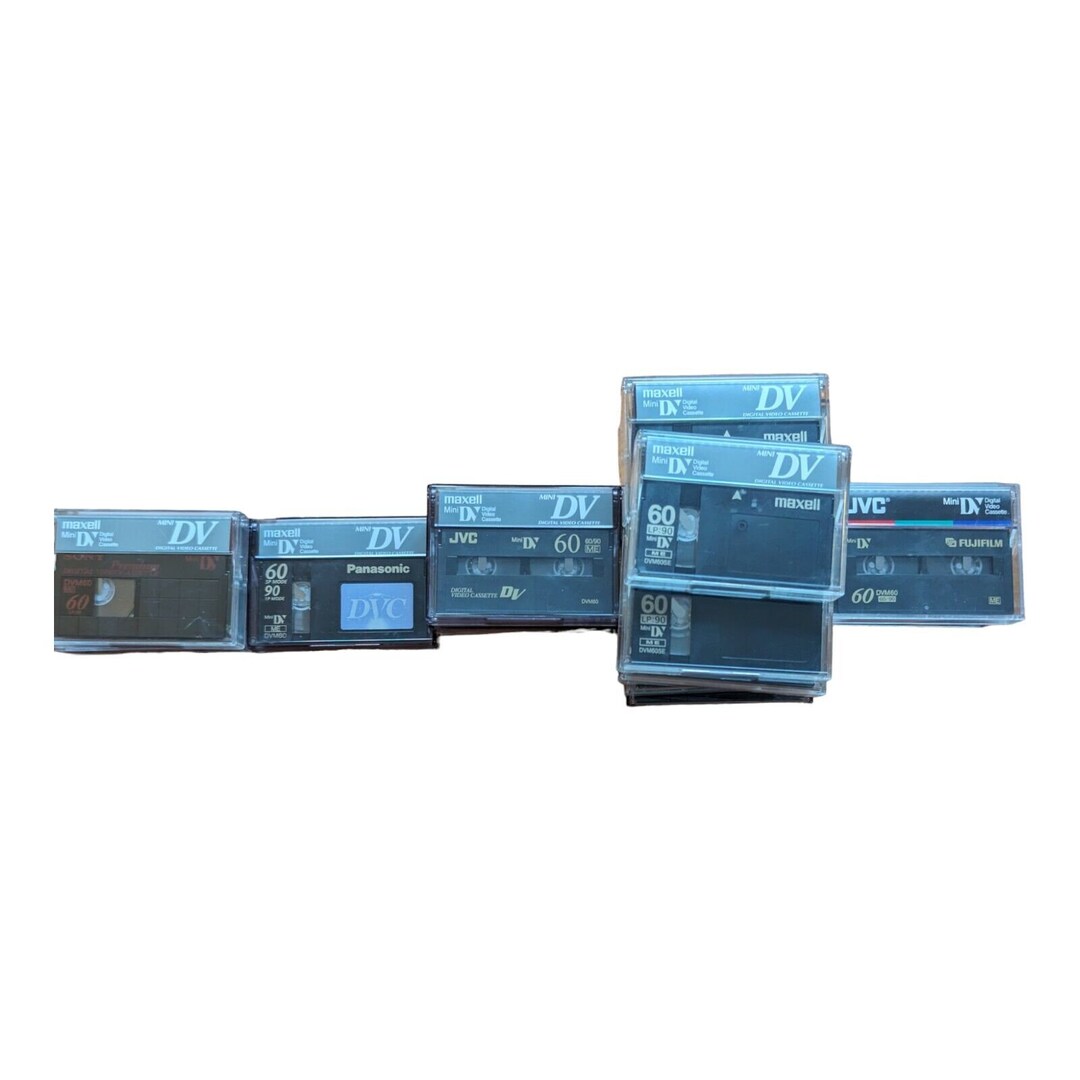 Mini DV Digital Video Cassette Used Sony, JVC, Fujifilm, Maxell ...