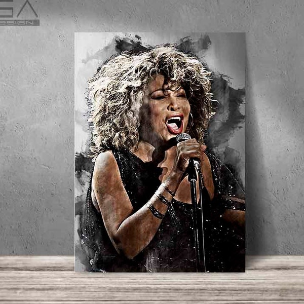 Tina Turner Poster - Etsy
