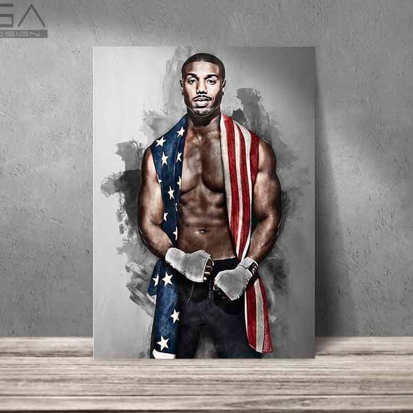 Adonis Creed Wall Art - Etsy