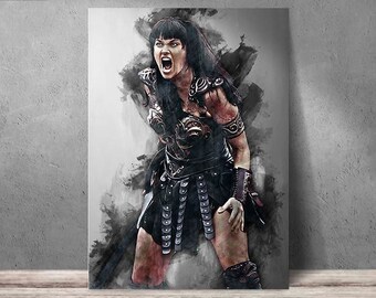 Xena Art Poster - Etsy