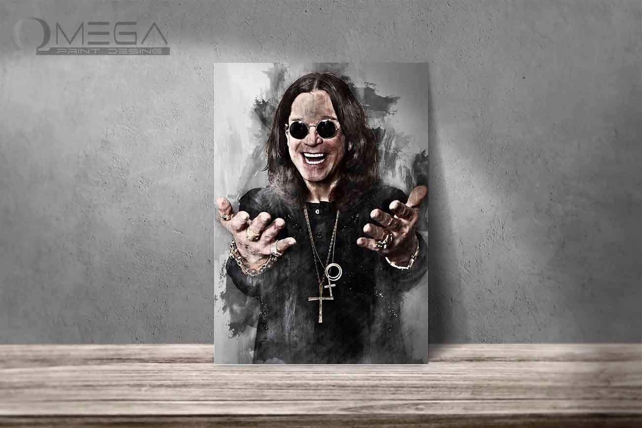 Ozzy Osbourne Poster Ozzy Osbourne Print Art Print Wall Art - Etsy ...