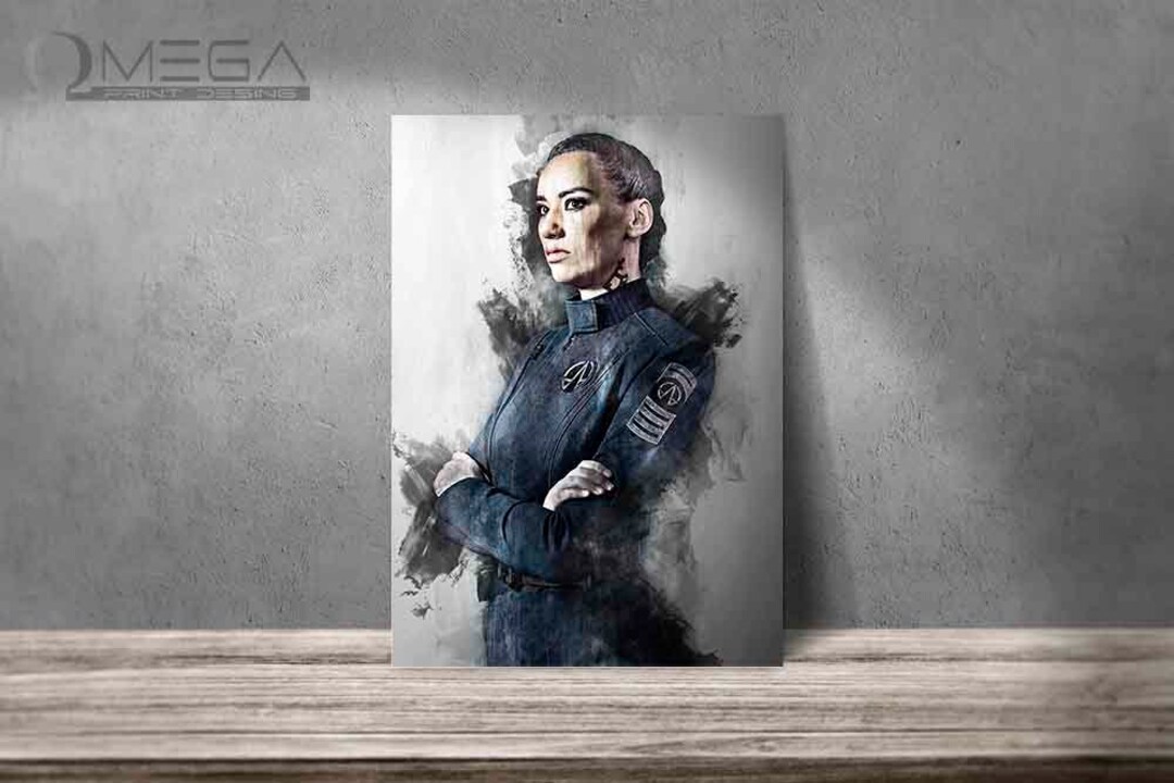 Camina Drummer Poster Camina Drummer Print the Expanse Art Print Wall ...