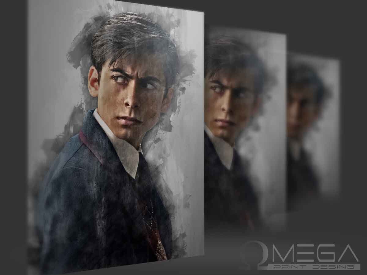 Number Five Poster Number Five Print Umbrella Academy Art - Etsy