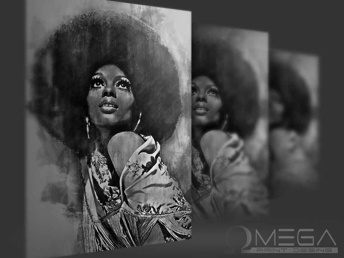 Diana Ross Poster Diana Ross Print Art Print Wall Art Home - Etsy