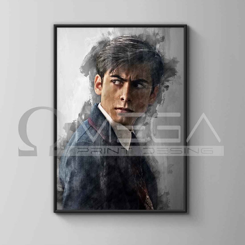 Number Five Poster Number Five Print Umbrella Academy Art - Etsy