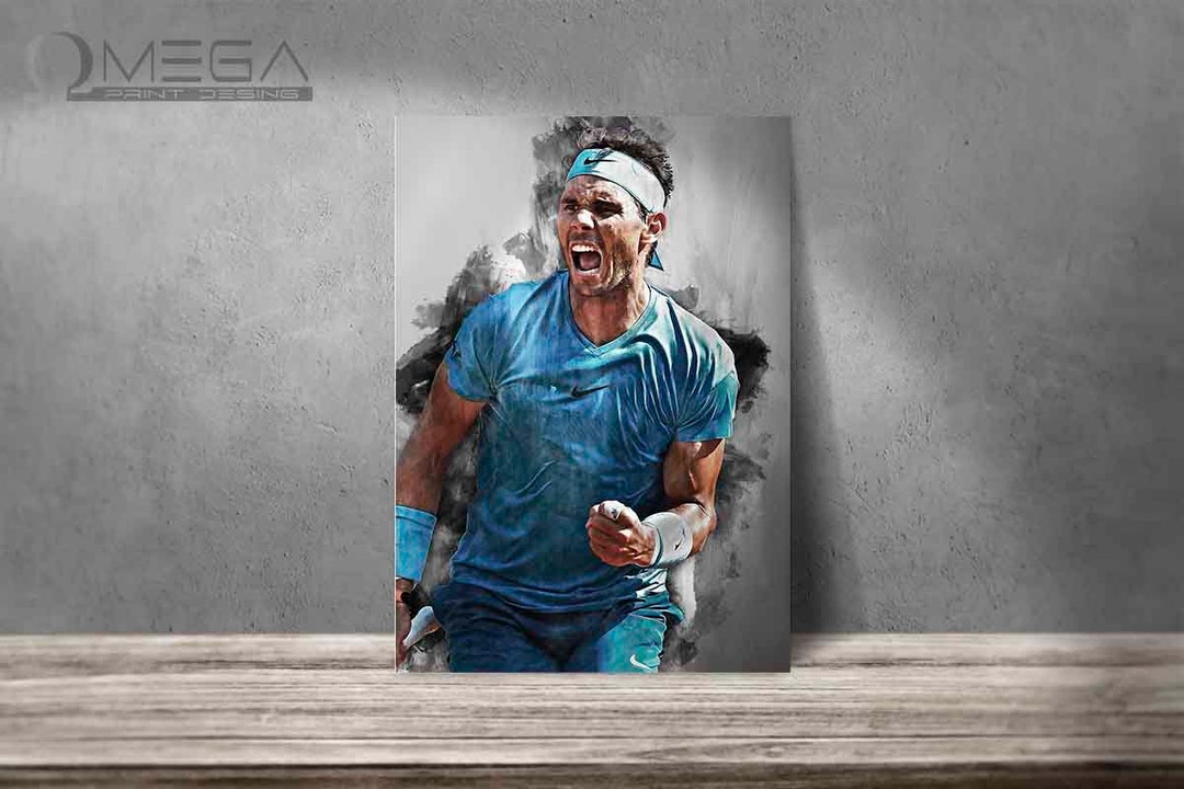 Rafael Nadal Poster Rafael Nadal Print Art Print Wall Art Home Decor - Etsy
