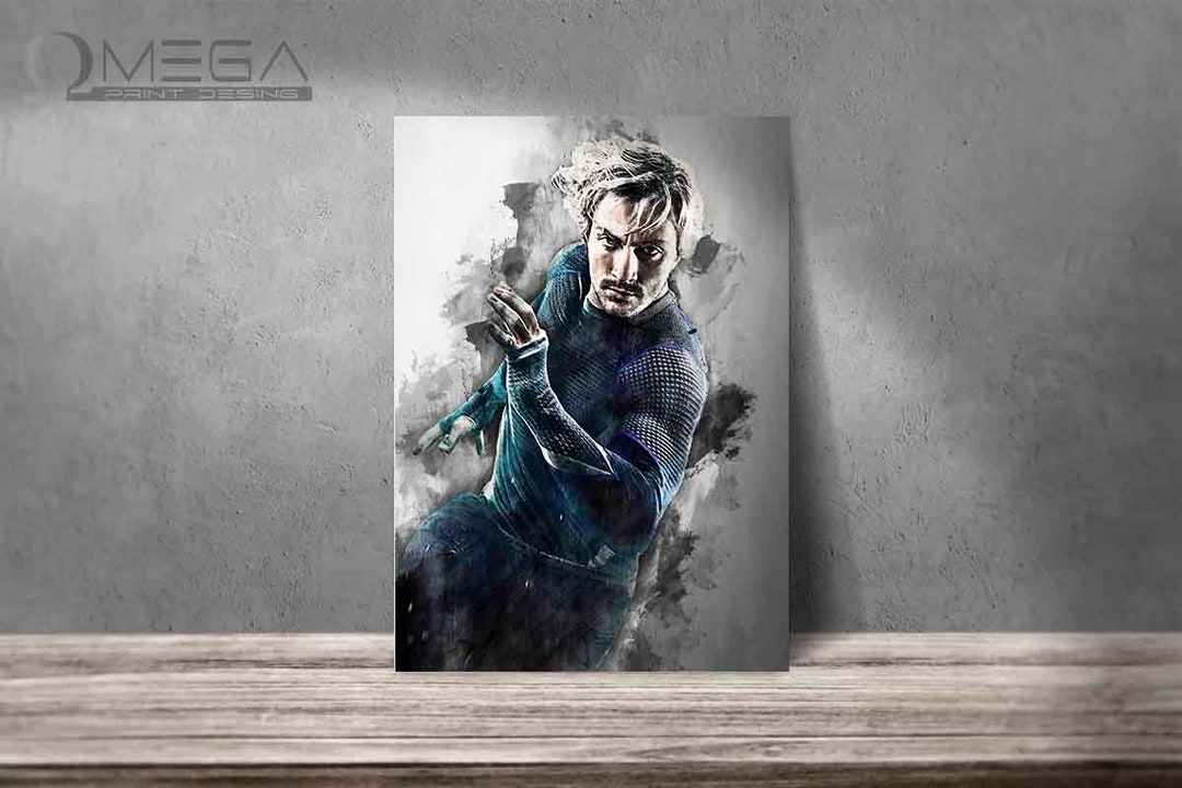 Quicksilver Poster Pietro Maximoff Print Art Print Wall Art Home Decor ...