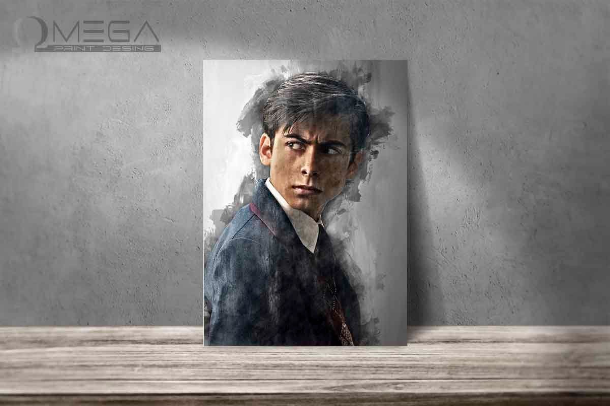 Number Five Poster Number Five Print Umbrella Academy Art - Etsy