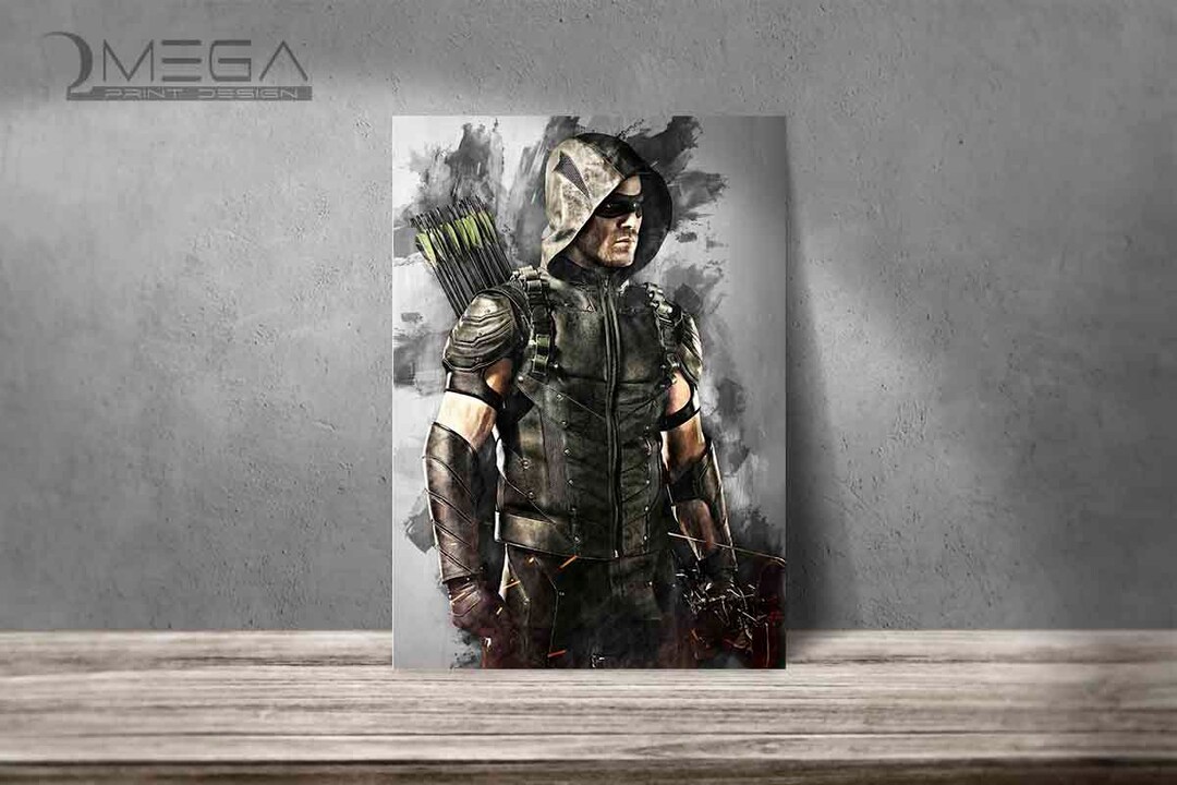 Oliver Quinn Poster Arrow Print Art Print Wall Art Home Decor - Etsy