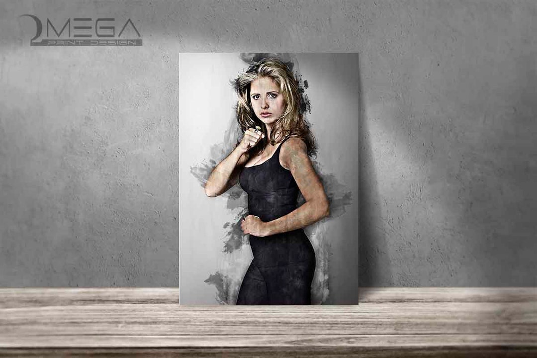 Buffy Poster Buffy the Vampire Slayer Print Art Print Wall Art - Etsy