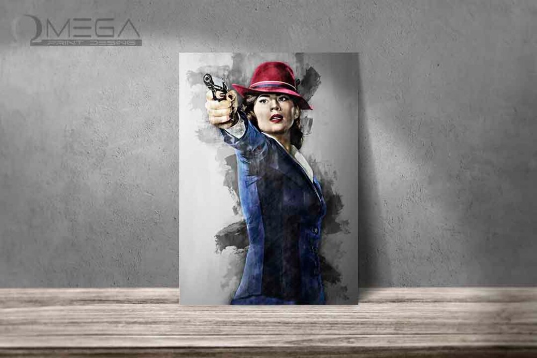 Agent Carter Poster Peggy Carter Print Art Print Wall Art Home Decor - Etsy
