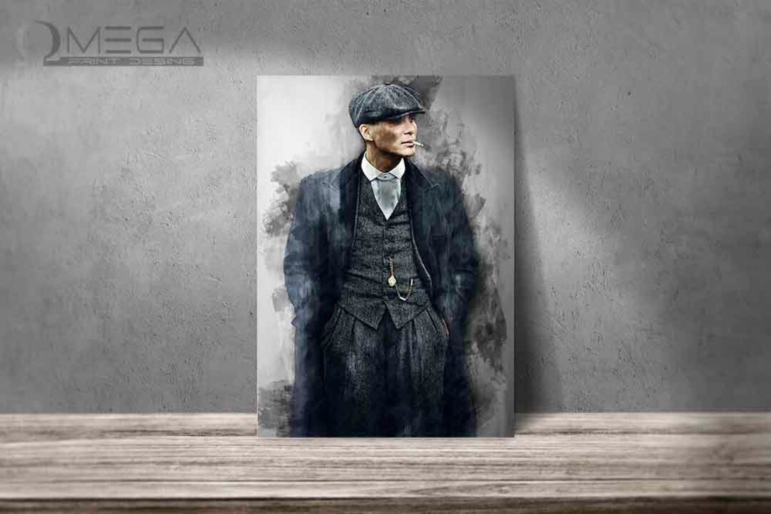 Thomas Shelby Poster Thomas Shelby Print Peaky Blinders Art Print Wall ...