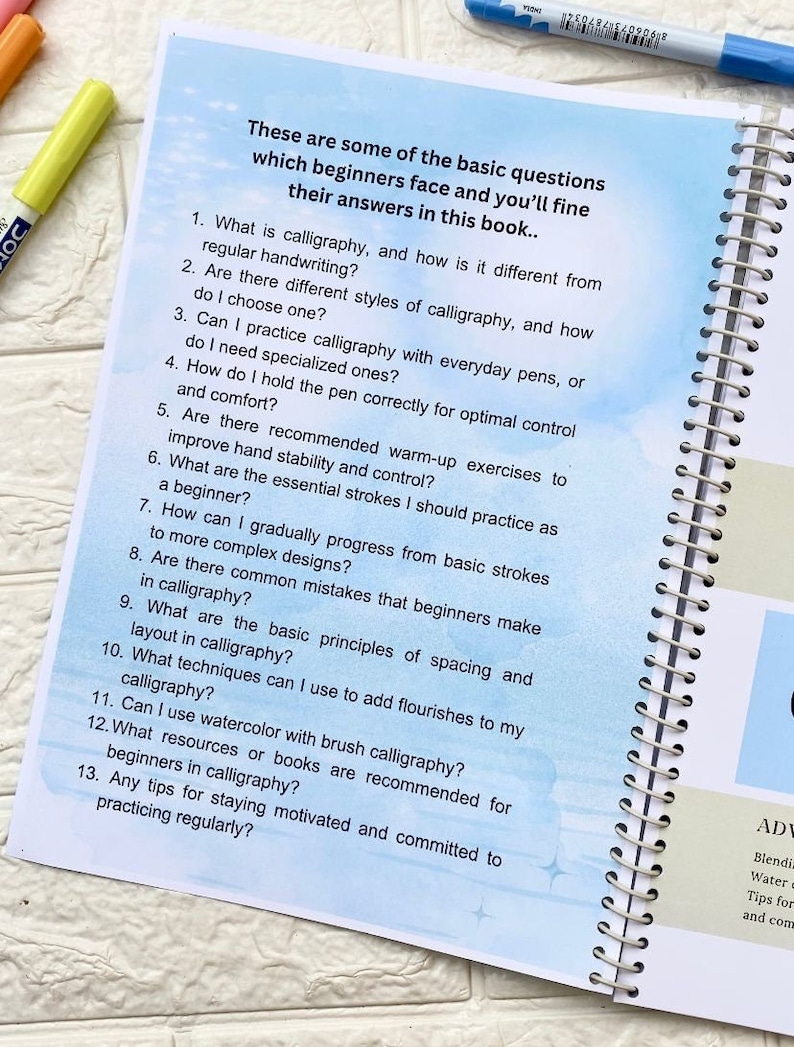 The Complete Calligraphy Handbook for Beginners - Etsy