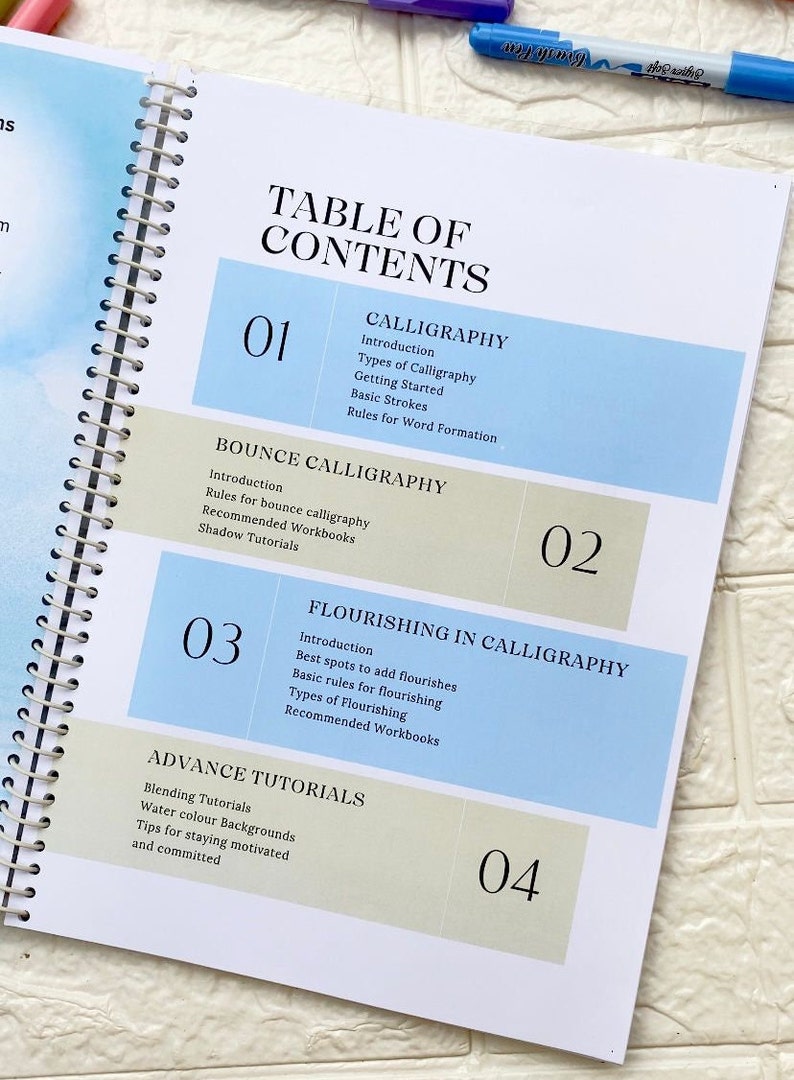 The Complete Calligraphy Handbook for Beginners - Etsy