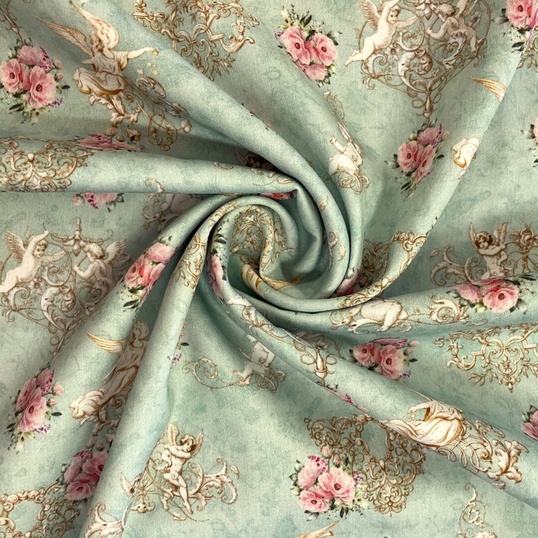 Cotton Satin Fantasy Angels - Etsy