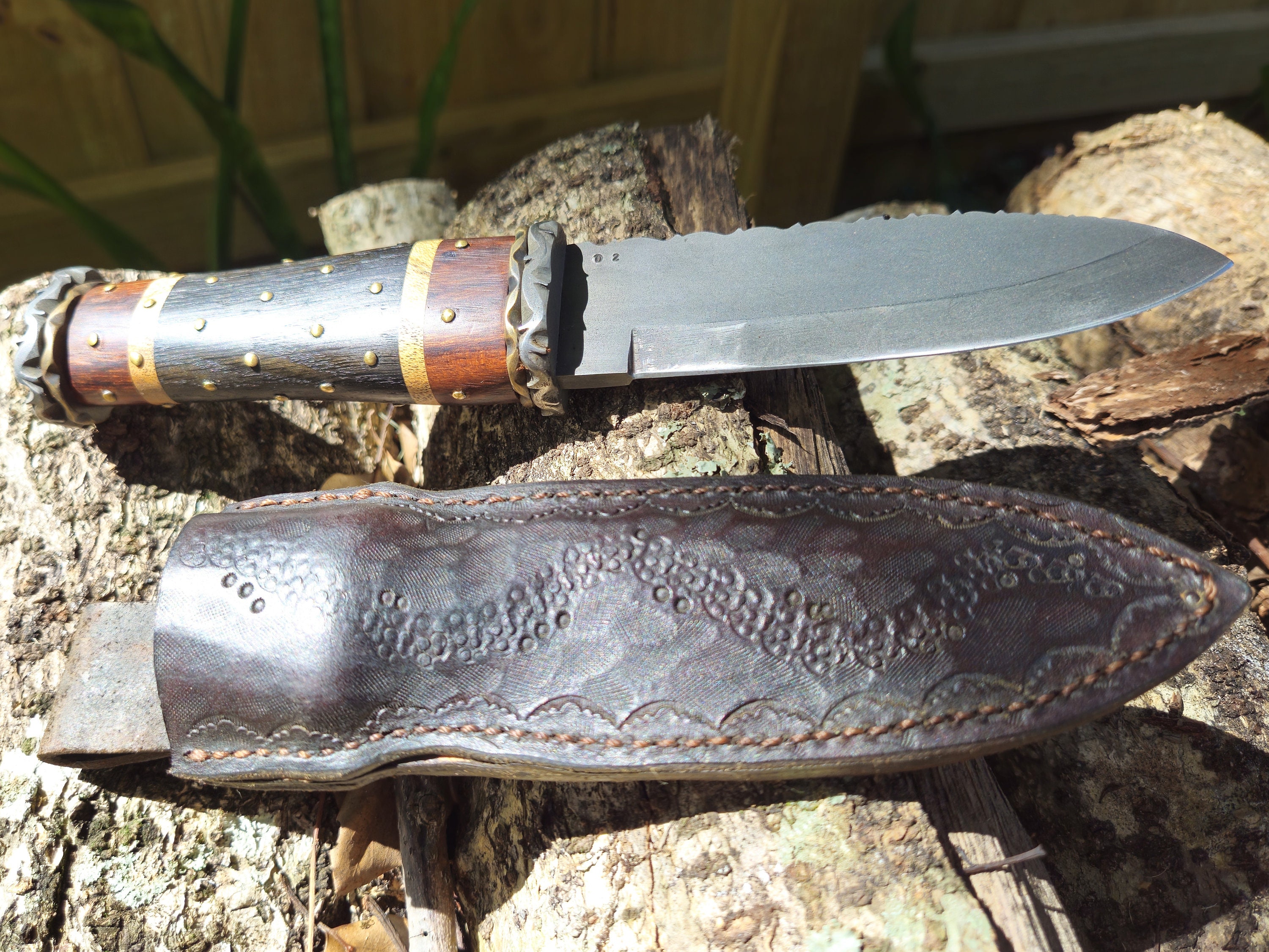 5-inch Scottish Dirk With Traditional Celtic Patterns: D-2 Steel, 416 ...