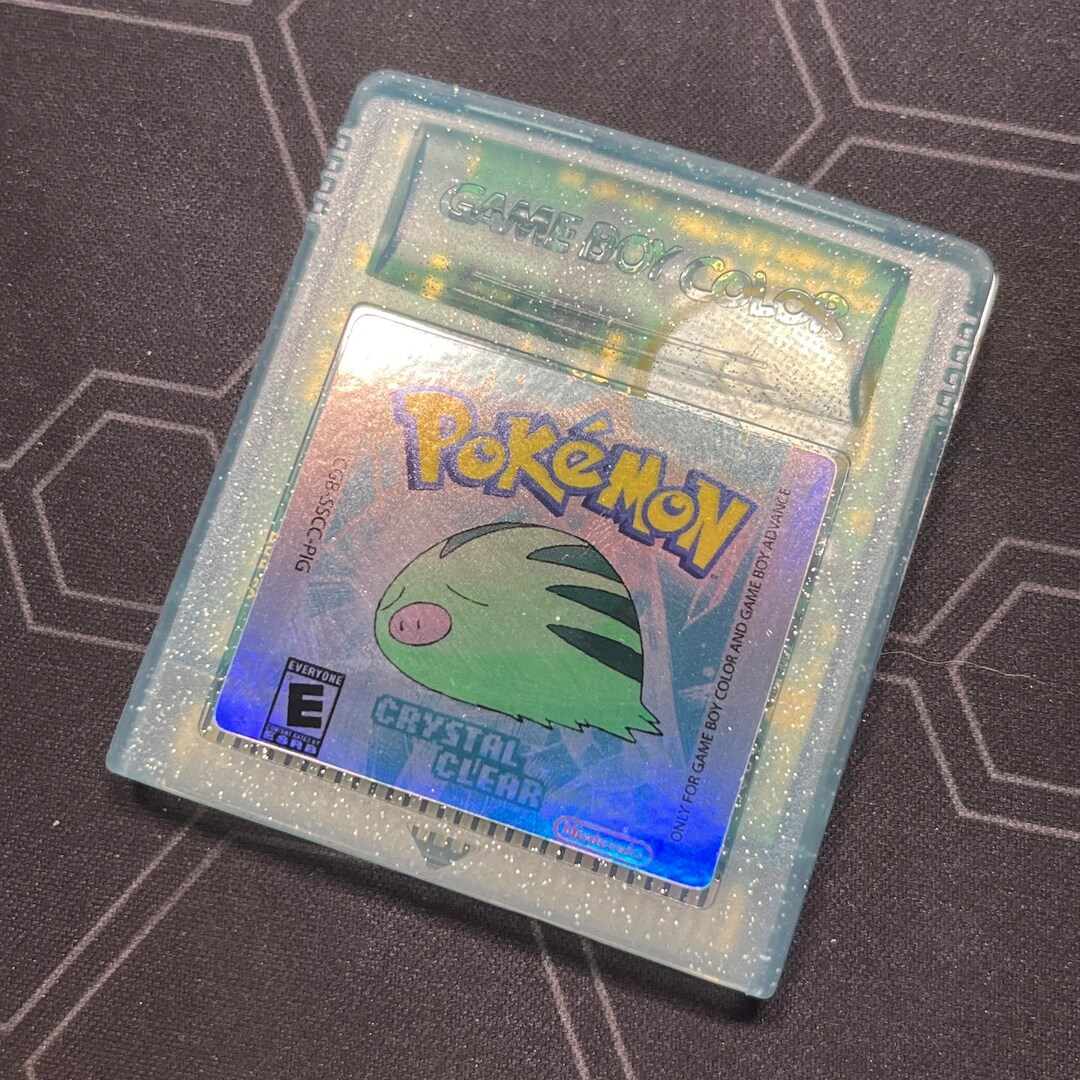 Pokemon Crystal Clear Working RTC Authentic PCB - Etsy