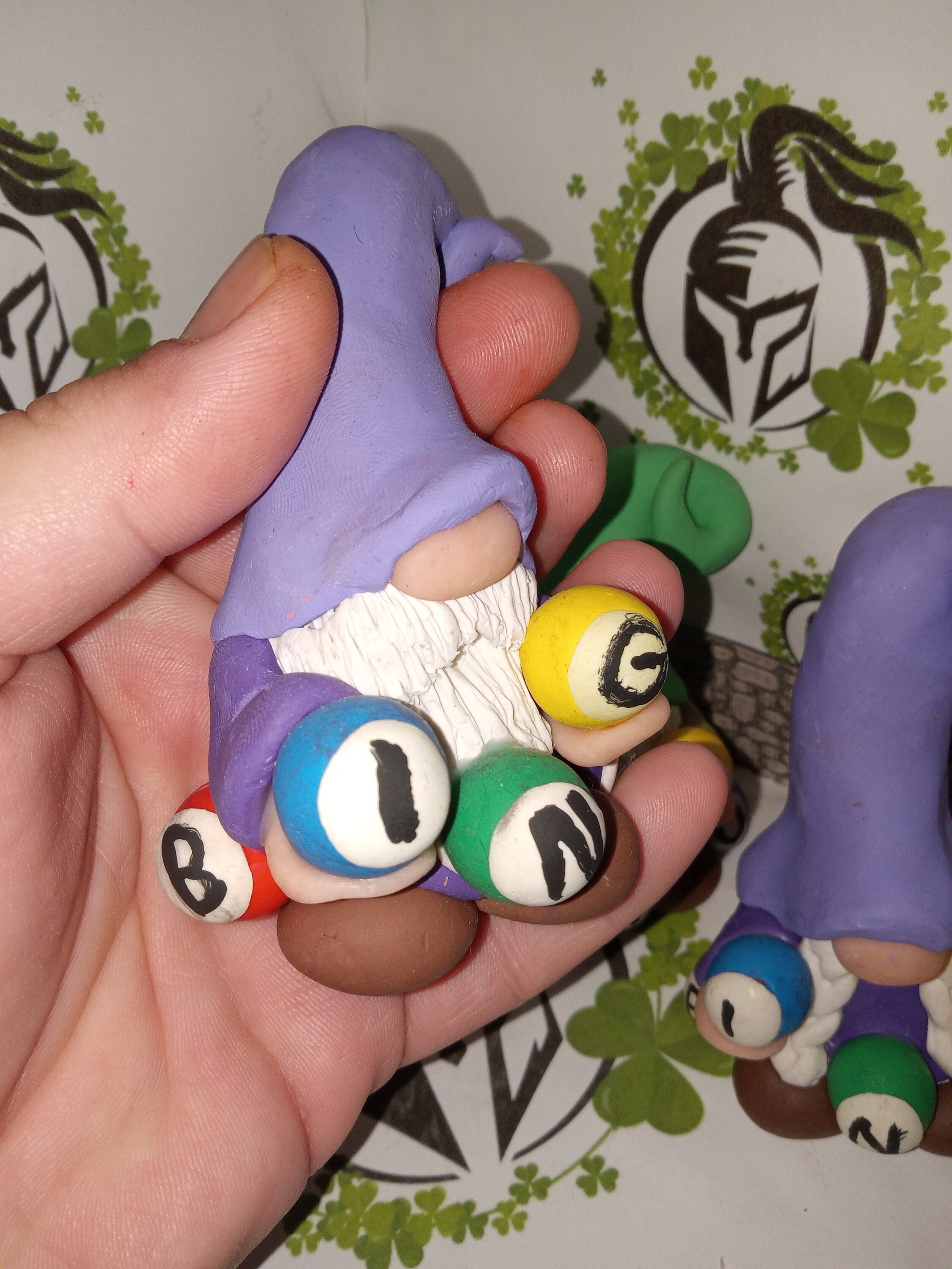 Bingo Gnome Holding Bingo Balls - Etsy