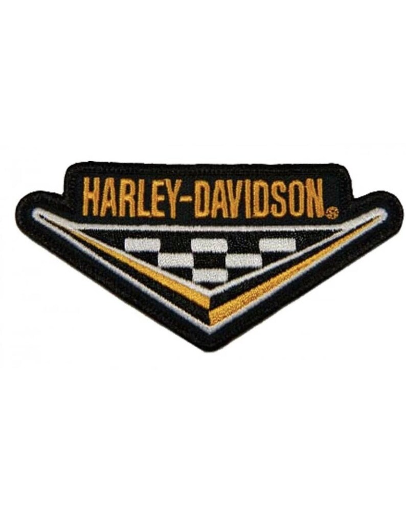 Harley-davidson Nostalgia 4 Inch Embroidered Patch Iron & Sew on Logo ...