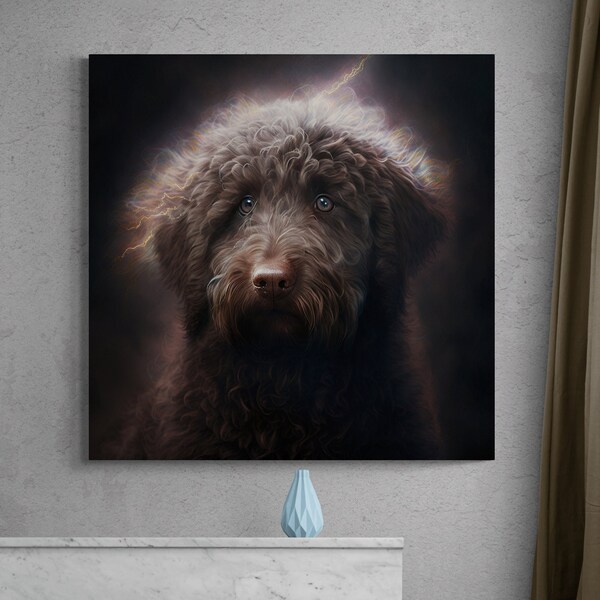 Labradoodle Art - Etsy