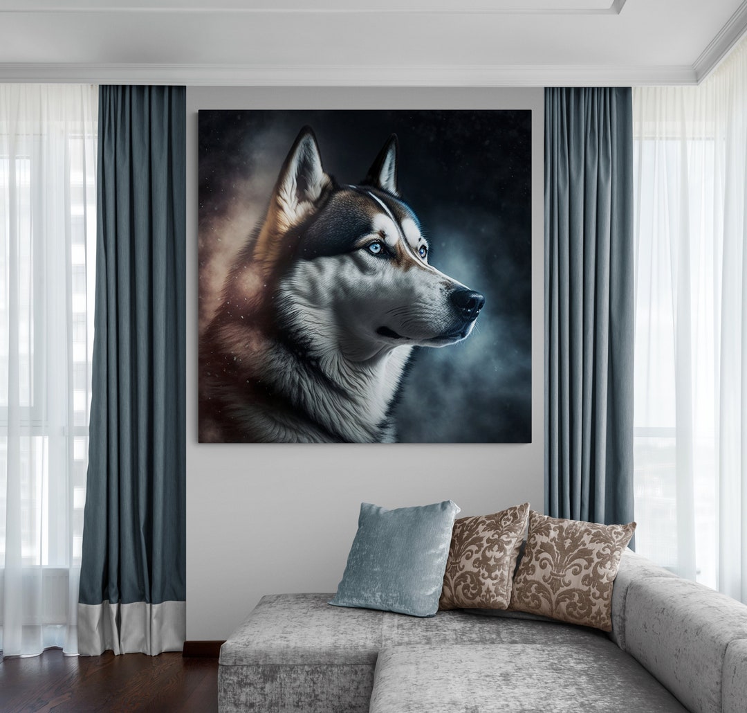 Siberian Husky Dog Art Siberian Husky Dog Lover Art for Siberian Husky ...