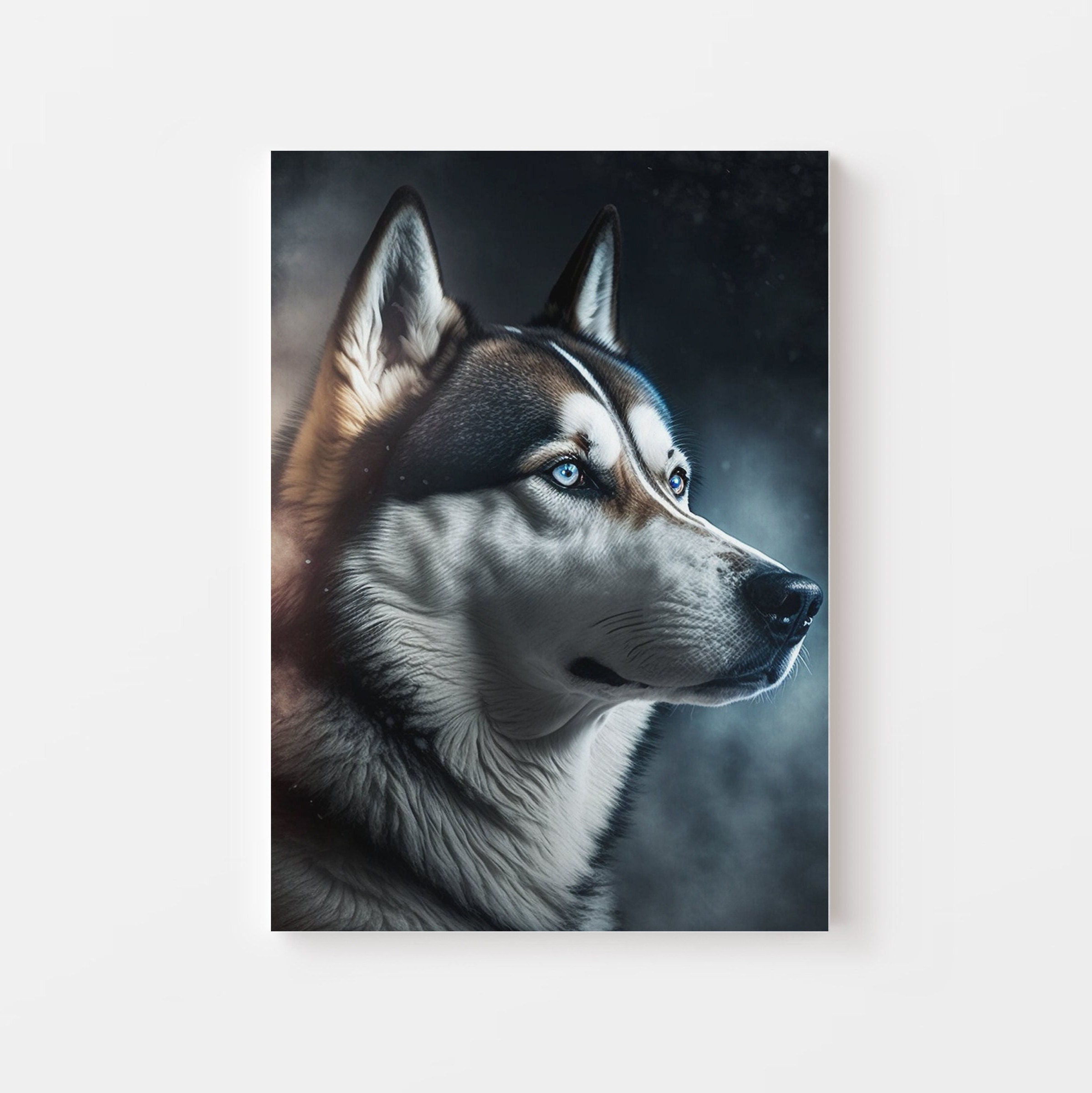 Siberian Husky Dog Art Siberian Husky Dog Lover Art for Siberian Husky ...