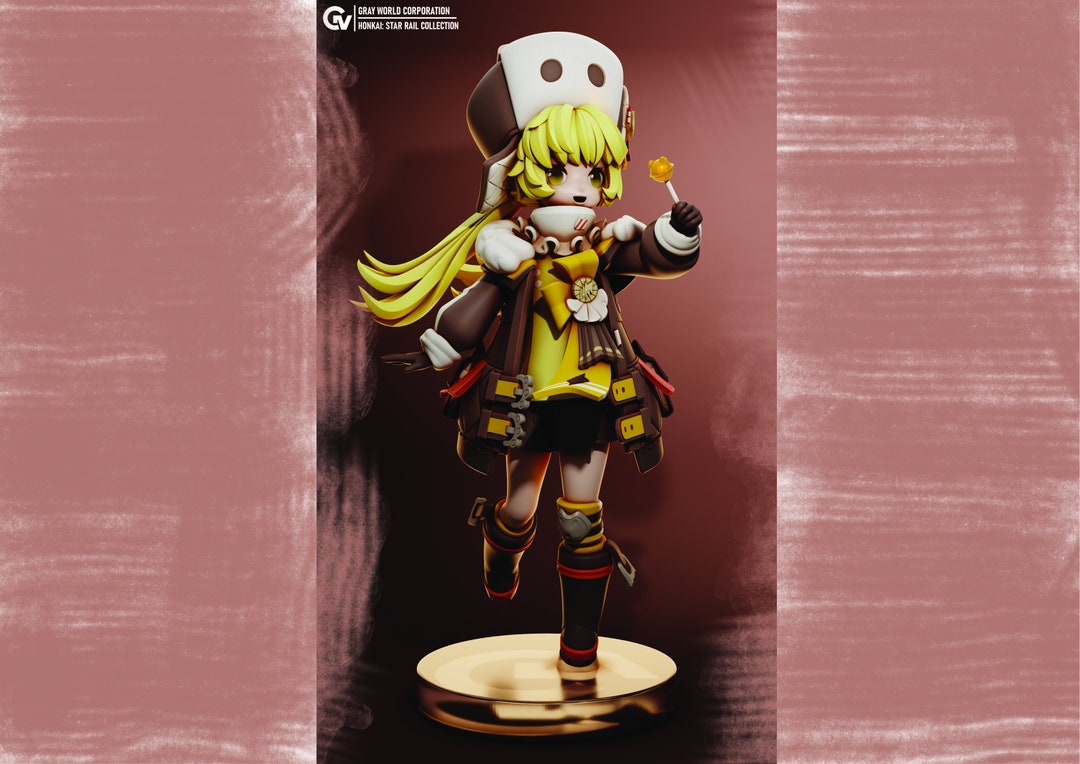 Hook 3D Printed Statue Kit Honkai: Star Rail, LUOCHA - Etsy