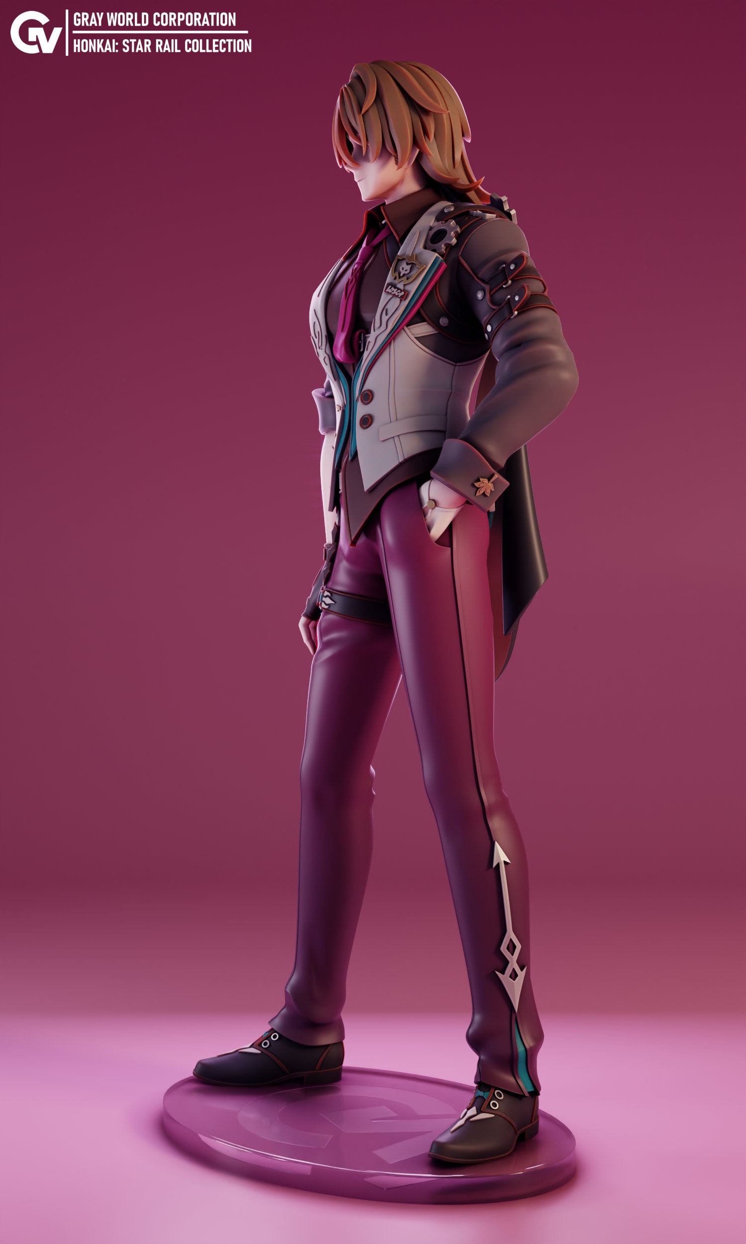 Gallagher 3D Printed Statue Kit Honkai: Star Rail Unpainted - Etsy UK