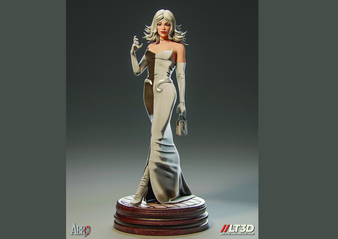 Black Cat ,hellfire Gala 3D Printed Miniature, Raw for Customisation - Etsy