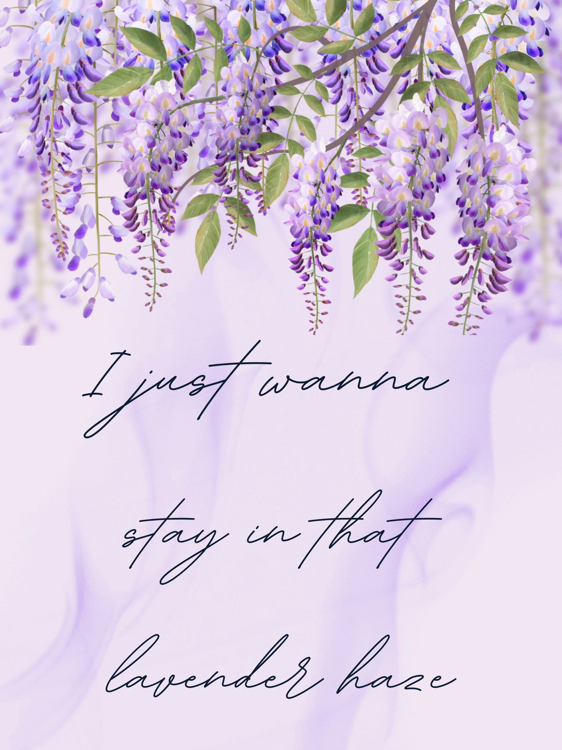 Taylor Swift Lavender Haze Poster/wall Art | Taylor Swift Midnights ...