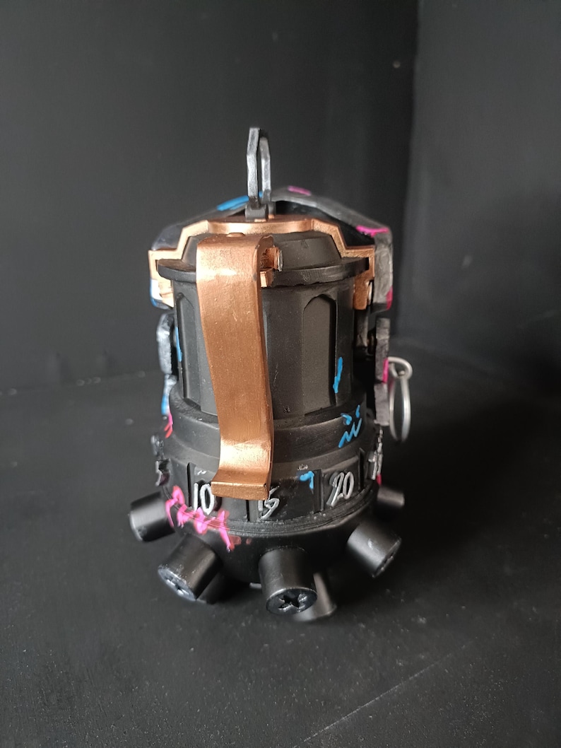 Jinx Chomper Grenade – Arcane Cosplay Prop | League of Legends Fan Art ...
