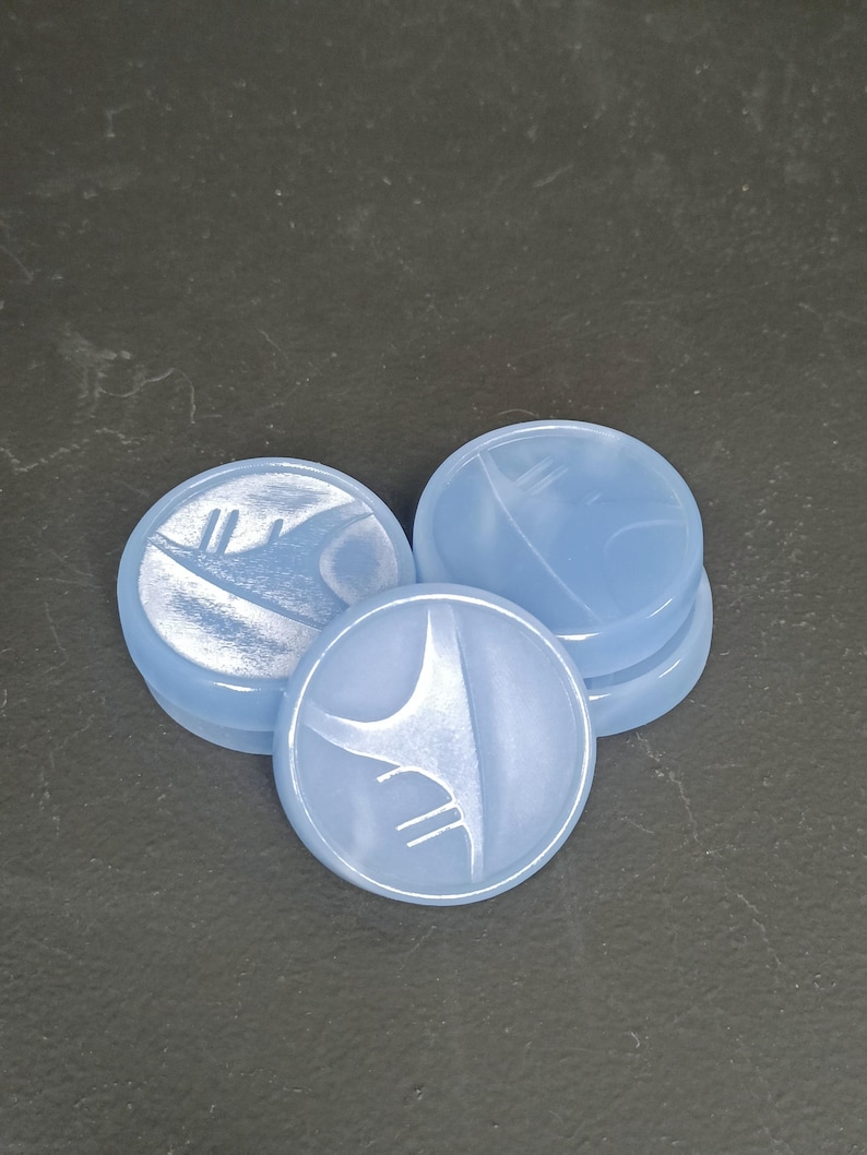 Calamari Flan Star Wars Coin– Mandalorian Prop Credit | Sci-fi Currency ...