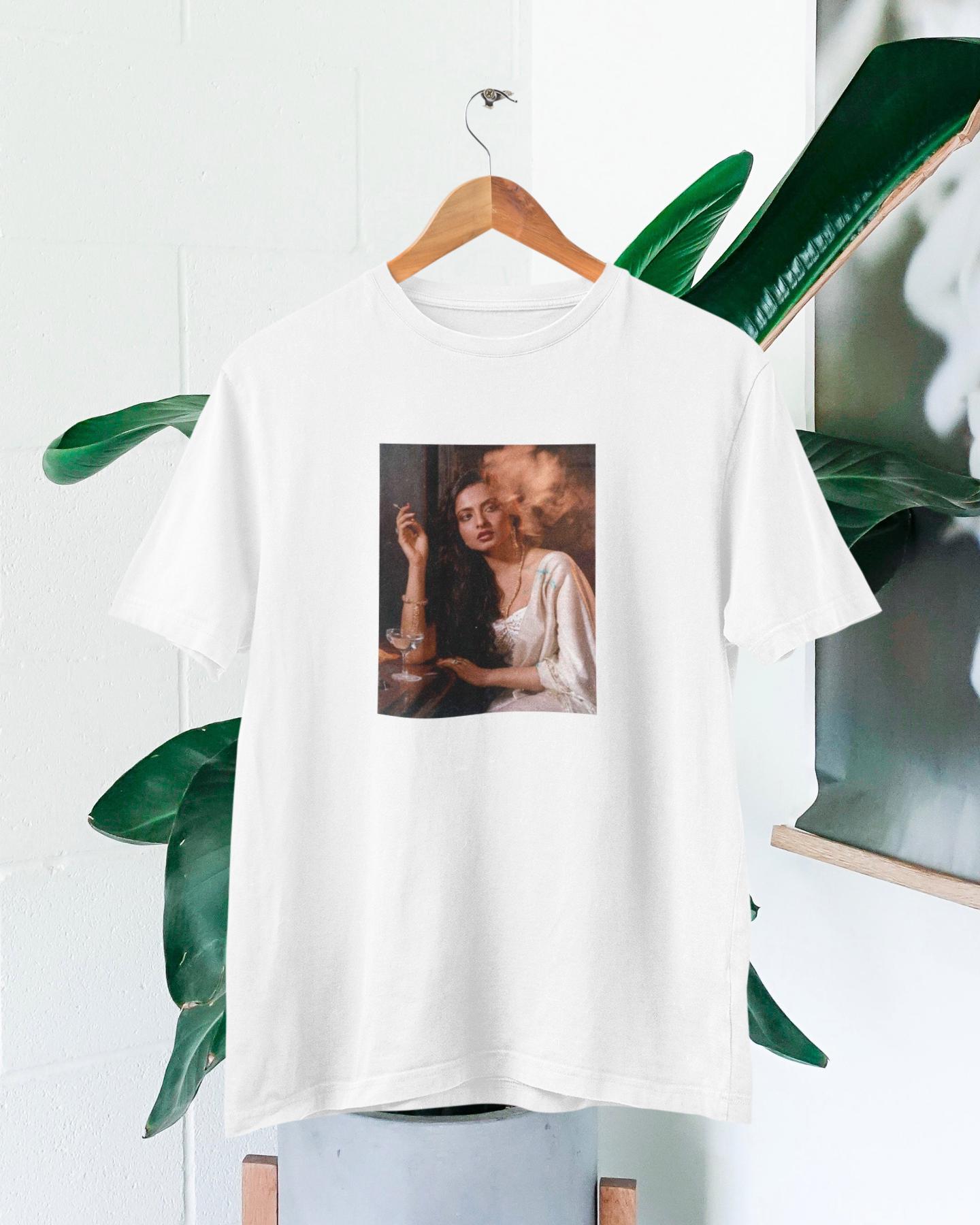 Rekha Vintage T-shirt – Timeless Bollywood Icon Tee - Etsy