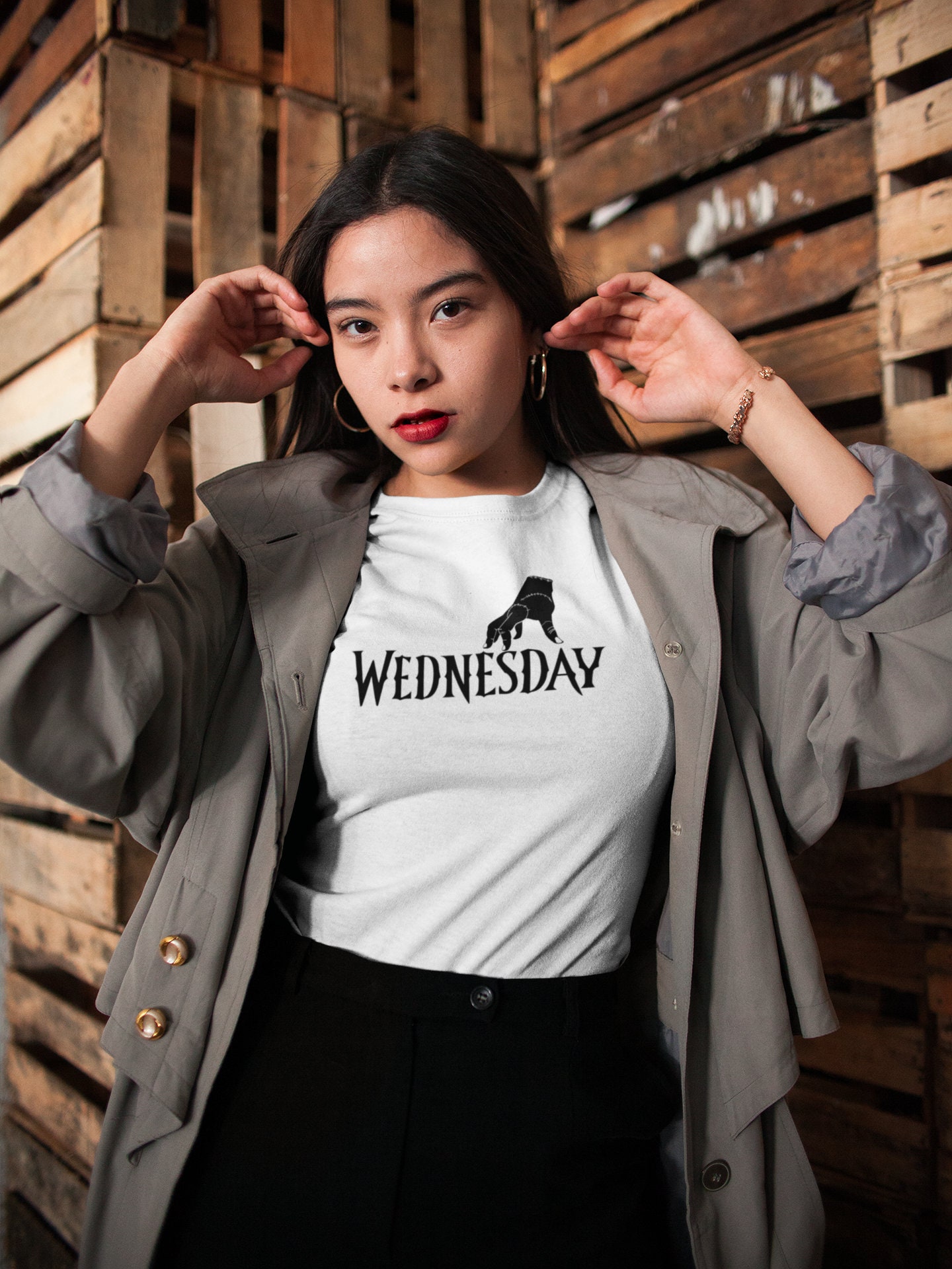 Wednesday Addams T-Shirt, Camiseta Miércoles Addams, Wednesday Dance ...