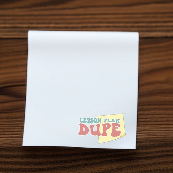 Funny Teacher Sticky Notes - Etsy