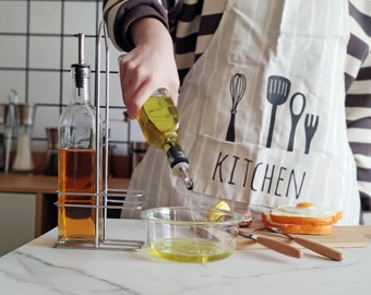 Vinegar and Olive Oil Rack - Etsy
