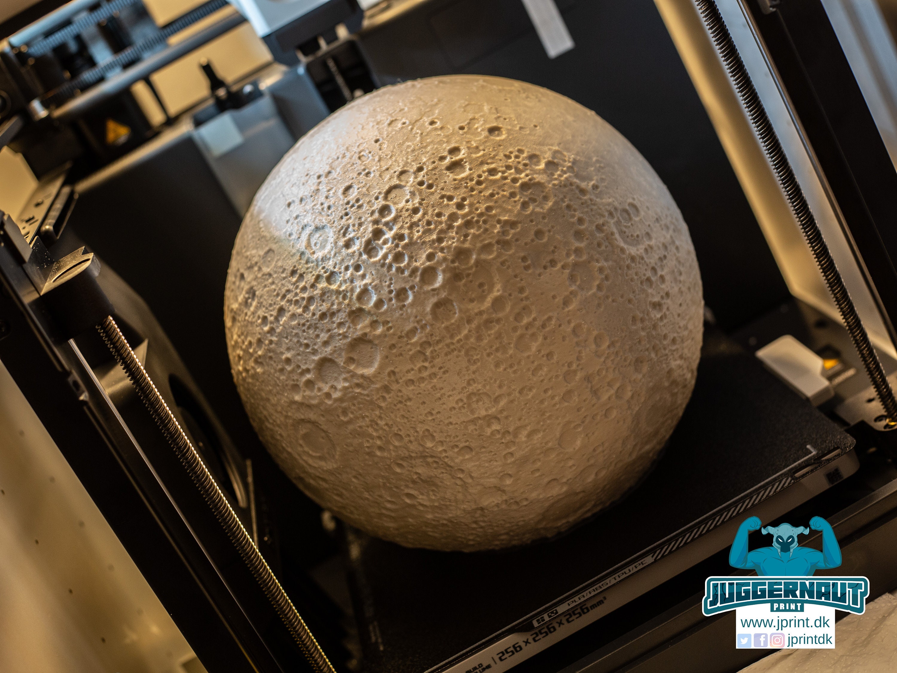 Moon Ikea Fado Lamp Shade Highly Detailed 3d Printed Drop-on Replacement 250mm - Etsy