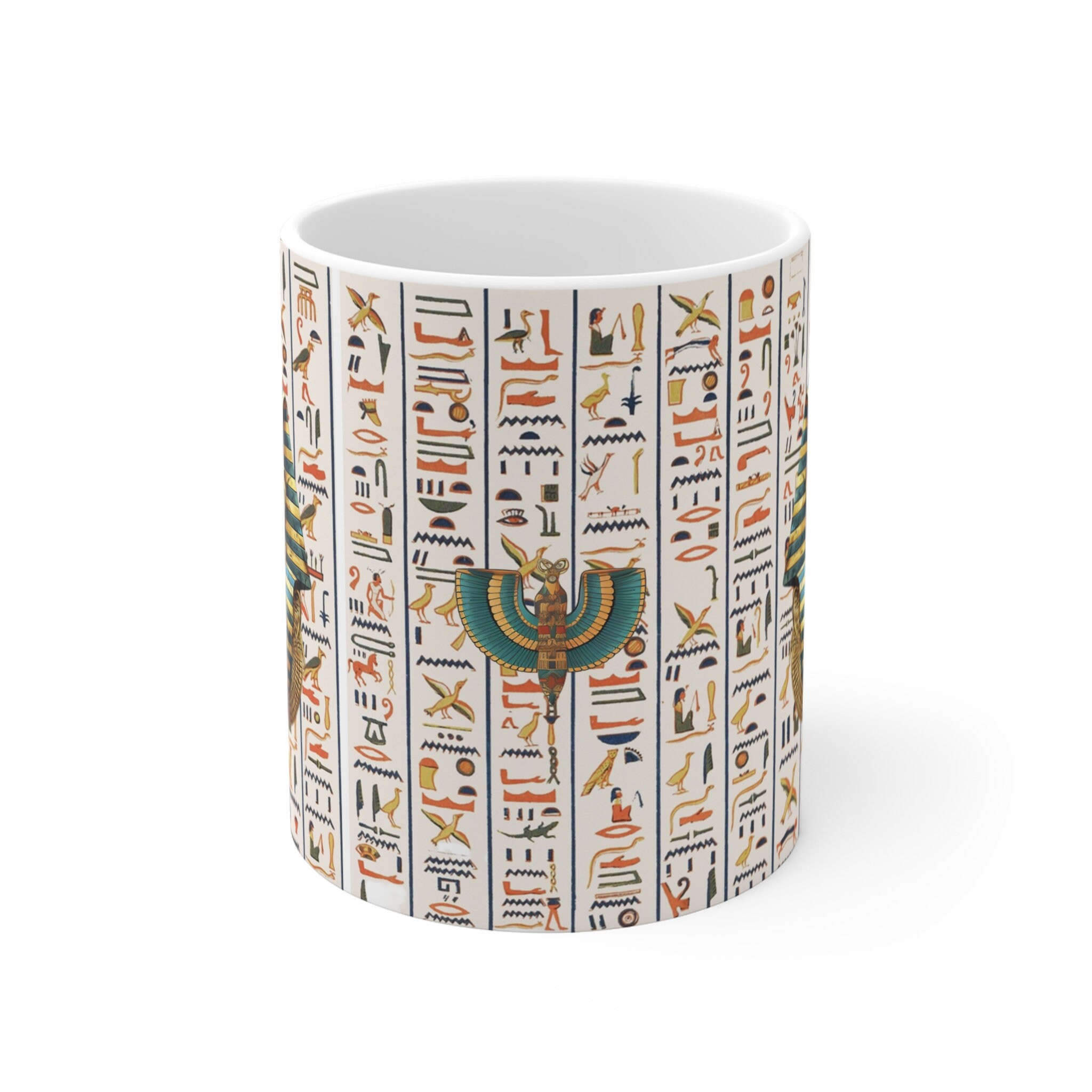 Ancient Egyptian Art Mug | King Tut - Etsy