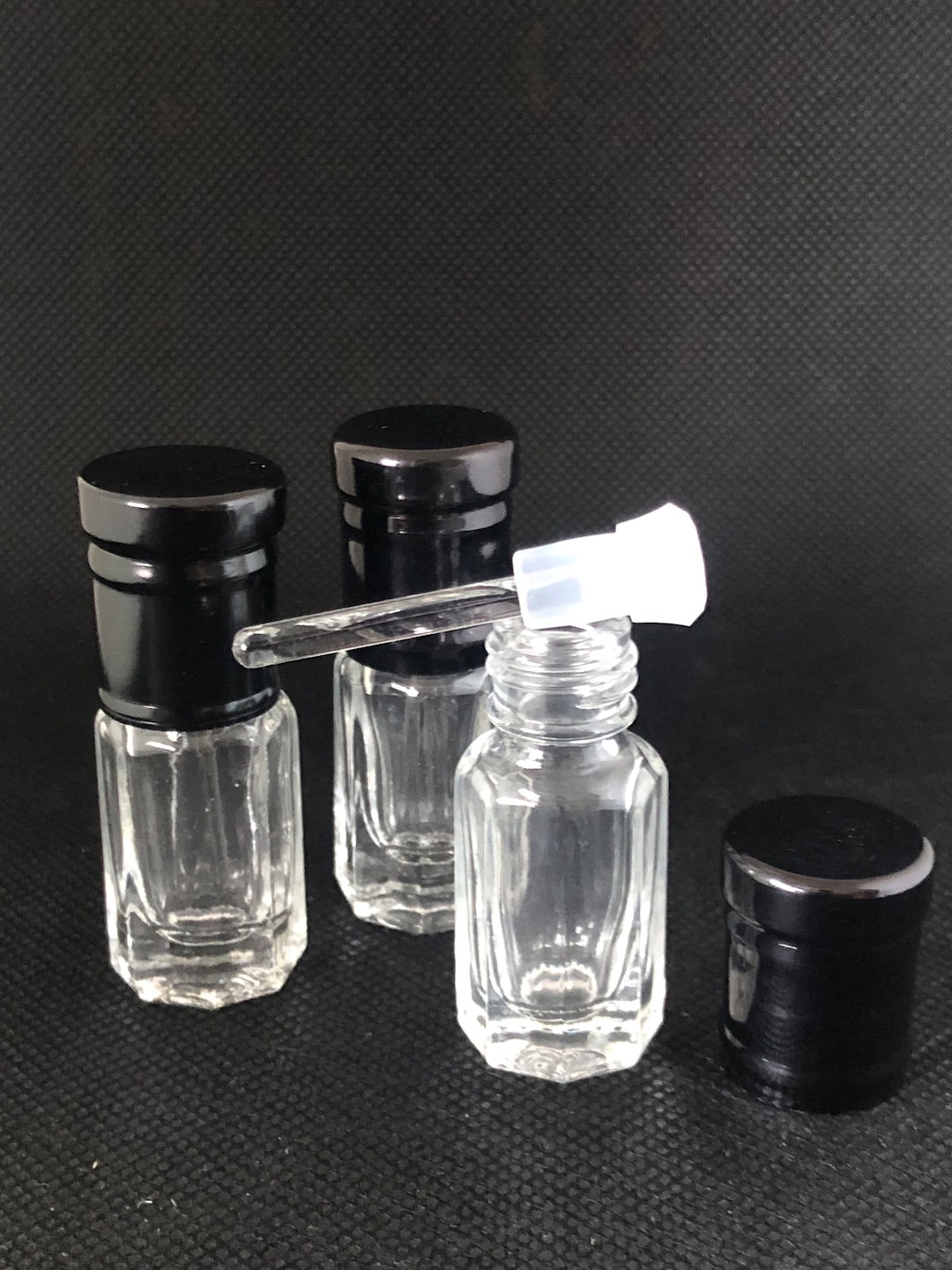 3ml Glass Empty Attar Bottle With Dipstick for Perfume Oil – Refillable ...