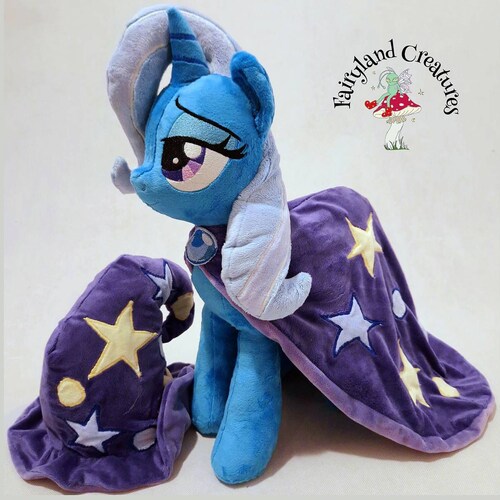 Fluttershy Goth My Little Pony Plush Handmade Plush Pony - Etsy