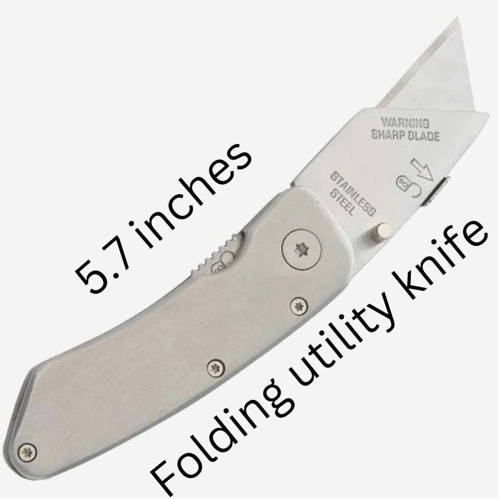 Personalized Folding Utility Knife Custom Engraved Name or Message. - Etsy